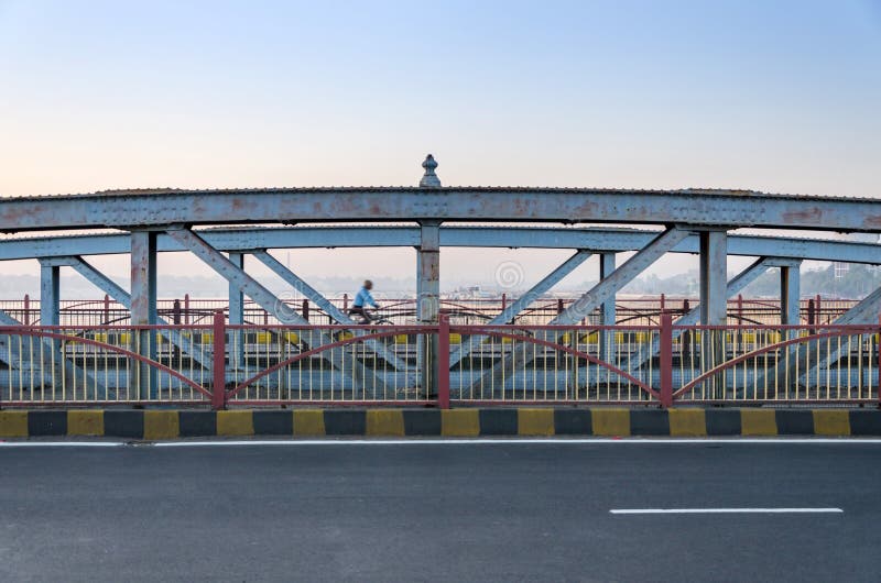 Ellis Bridge in Ahmedabad stock image. Image of indian - 55505981