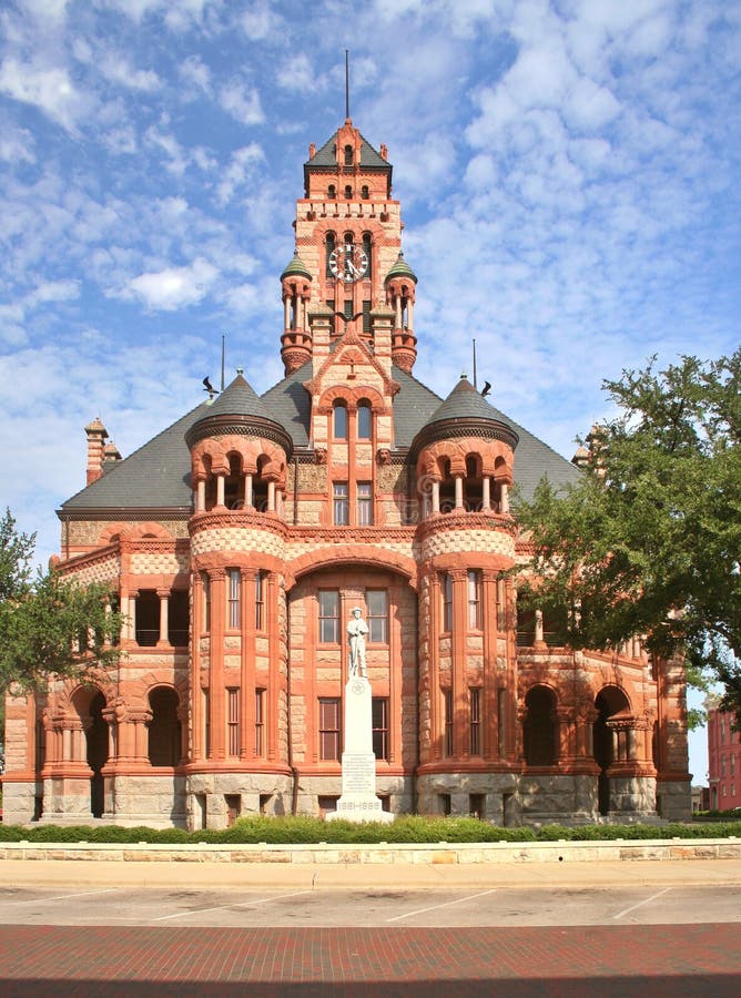 Courthouse in Waxahachie, Texas Stock Photo - Image of waxahachie, city ...