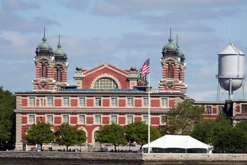 Ellis island stock photo. Image of tourism, monument, building - 800184