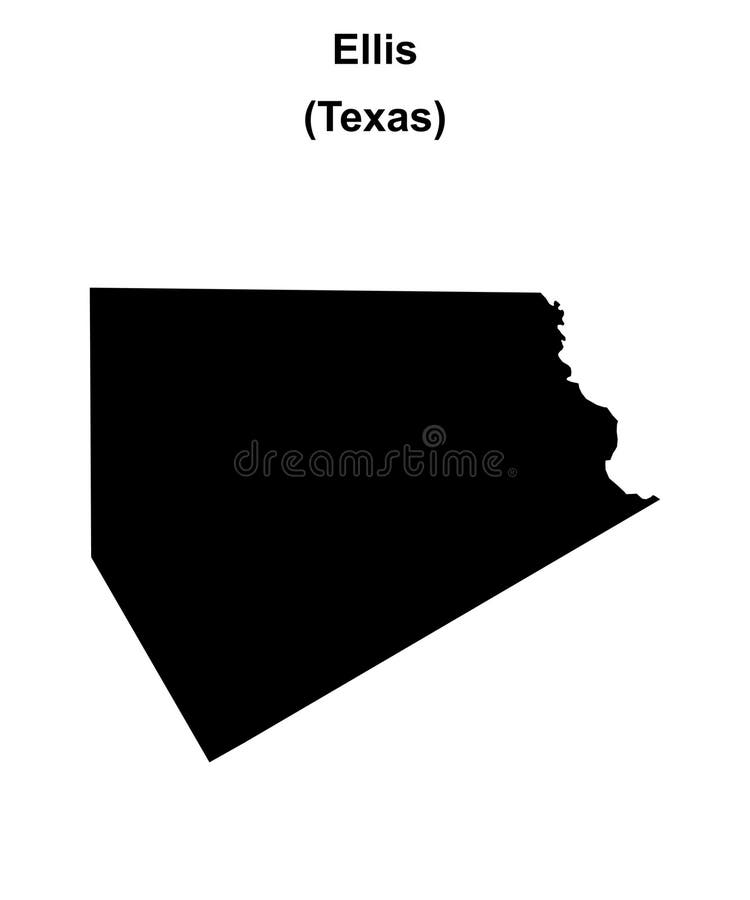 Ellis outline map stock vector. Illustration of detailed - 361791279