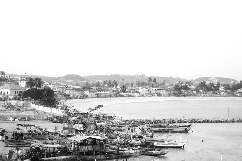 Elmina Town in Ghana editorial stock photo. Image of elmina - 42201868