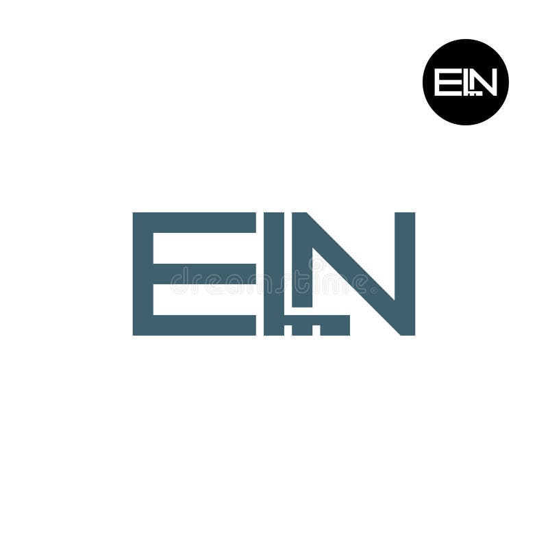 Eln Monogram Stock Illustrations – 12 Eln Monogram Stock Illustrations ...