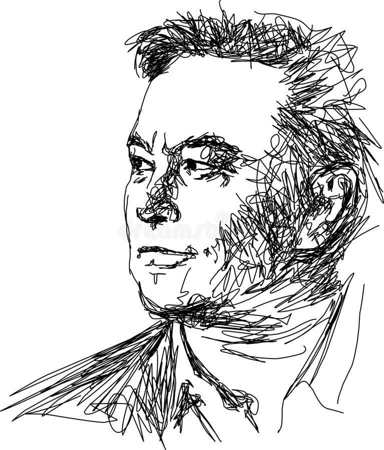 Sketch Elon Musk Stock Photos - Free & Royalty-Free Stock Photos from ...