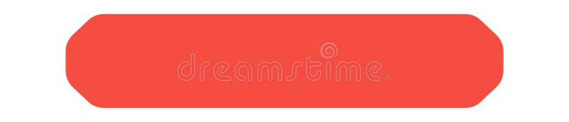 Elongated Geometric Shape Red Frame Stock Illustration - Illustration ...
