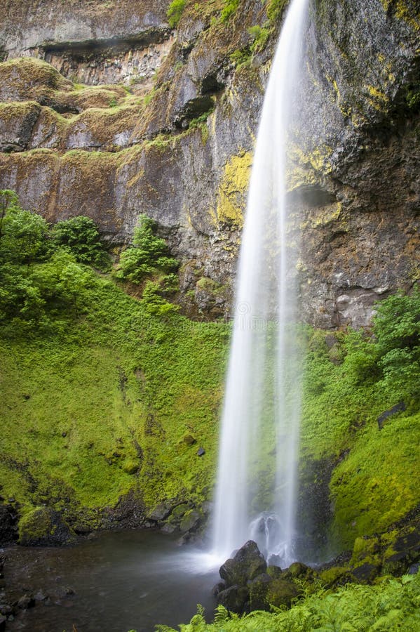 Elowah Falls, Columbia Gorge, Oregon Stock Photo - Image of columbia ...