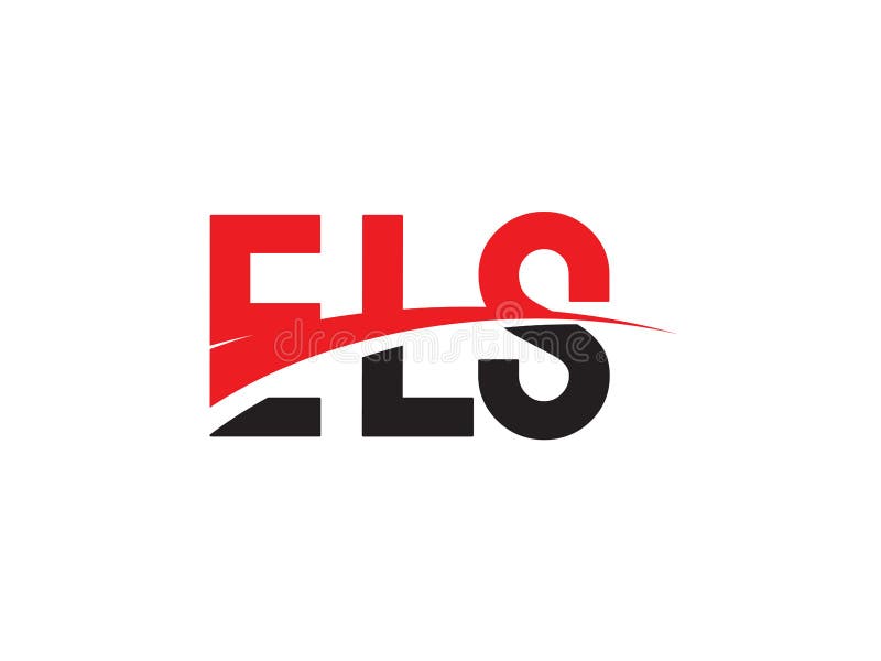 ELS Letter Initial Logo Design Vector Illustration Stock Vector ...