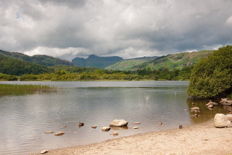 Elterwater stock image. Image of english, cumbria, england - 10589221