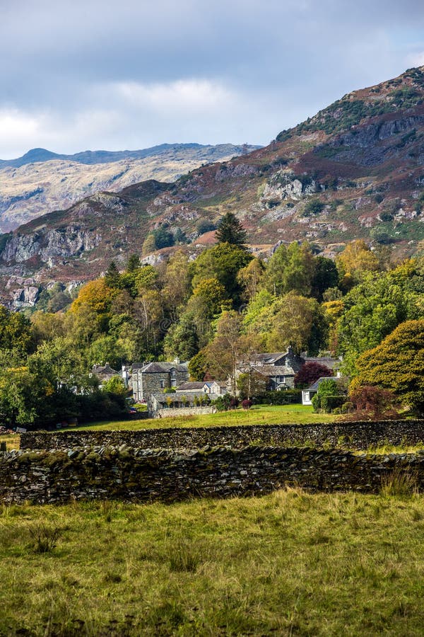 Elterwater, Cumbria, England Stock Photo - Image of countryside ...