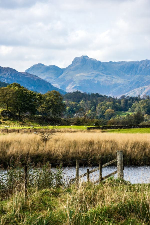 Elterwater, Cumbria, England Stock Image - Image of nature, river ...