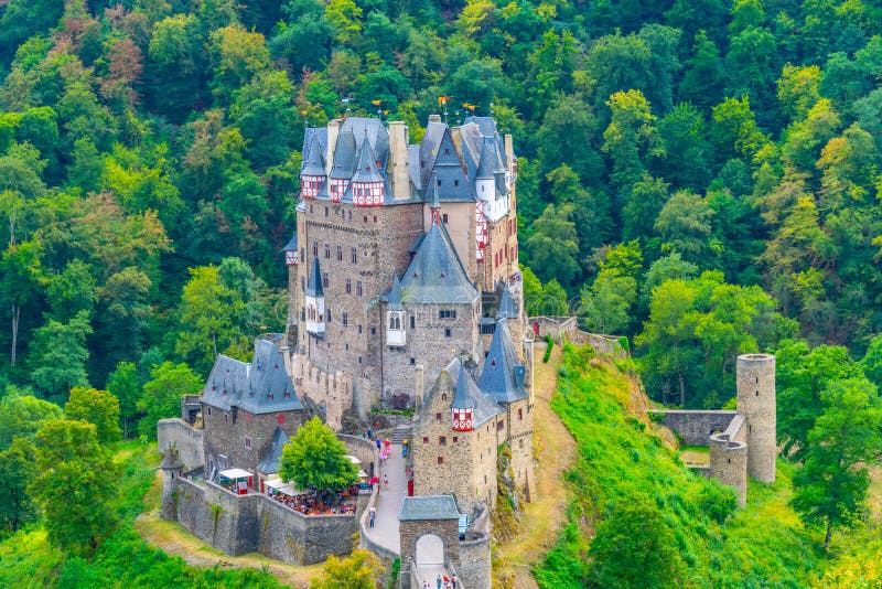 Eltz castle in Germany stock photo. Image of travel - 206089200