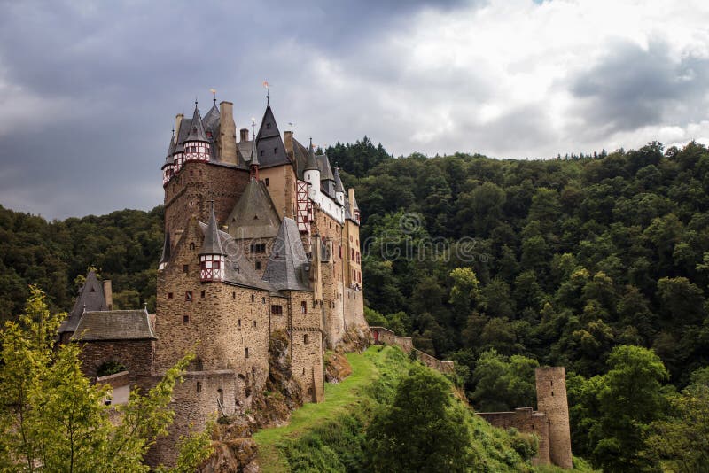 Eltz Castle, Germany stock photo. Image of castle, landmark - 87320034