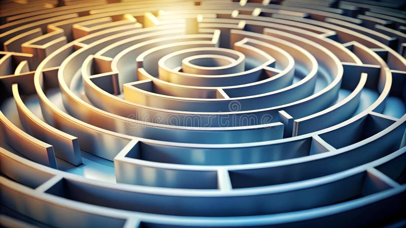 The Elusive Path: a Labyrinth of Uncertainty AI Generated Stock ...