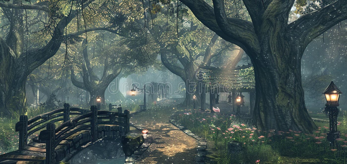 Elven Scenery Stock Illustrations – 212 Elven Scenery Stock ...