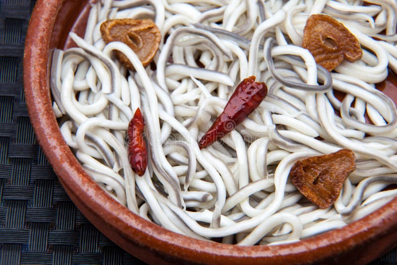 Elvers cooked stock image. Image of dinner, angaordm - 33538943