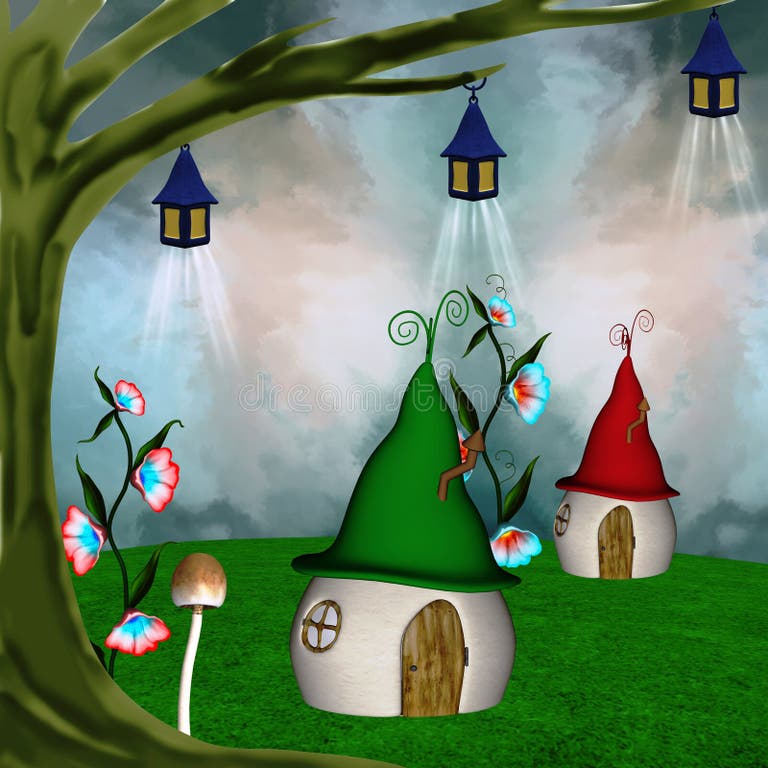 Elves House Stock Illustrations – 949 Elves House Stock Illustrations ...