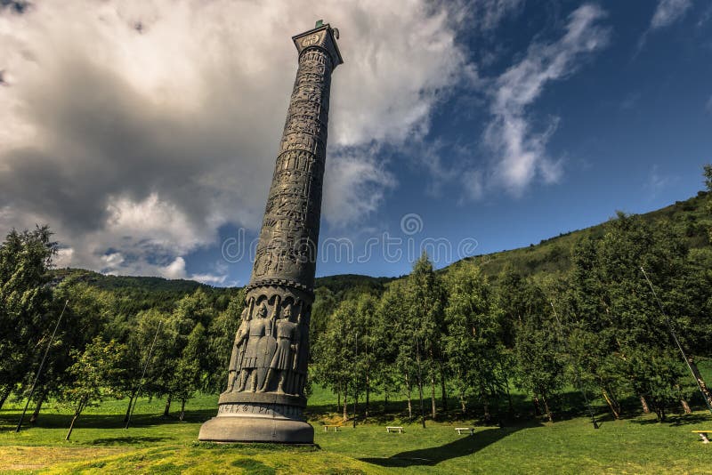Stone spire stock photo. Image of ukraine, hills, massif - 29273758