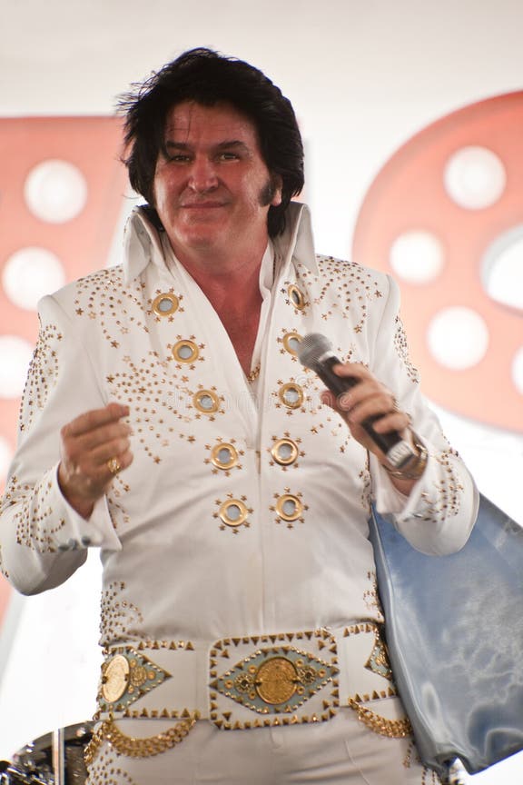 Elvis is alive editorial stock image. Image of music - 23042904