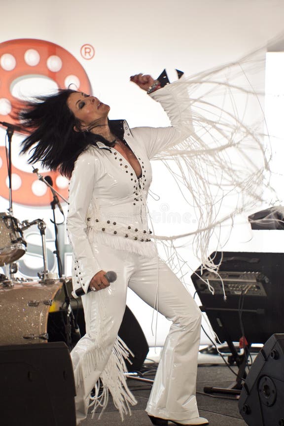 Elvis is alive editorial photography. Image of costumed - 23050512