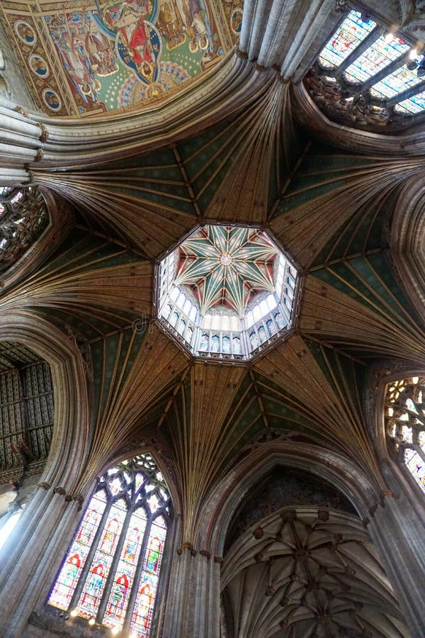 Ely Cathedral Ceiling stock photo. Image of arch, chapel - 209876394