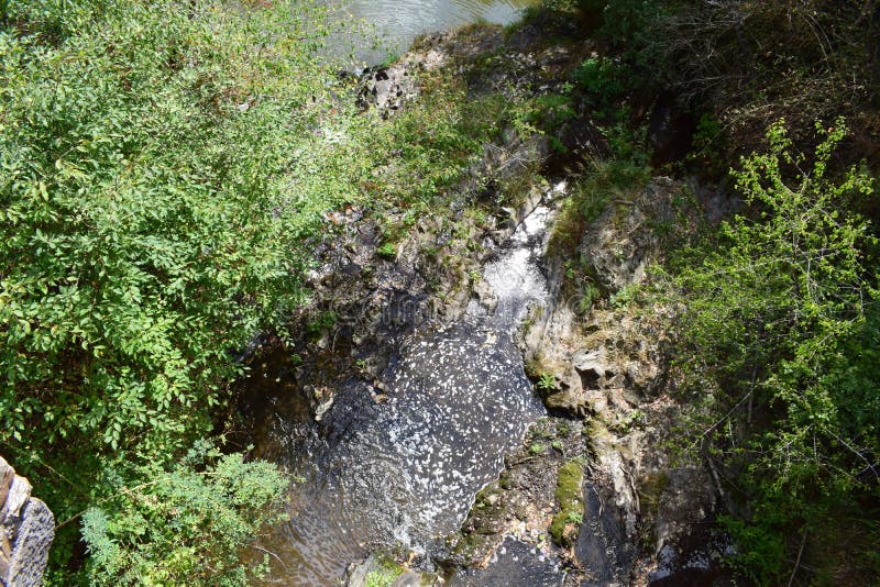 Elz on the Last Two Meters before the Waterfall Stock Photo - Image of ...