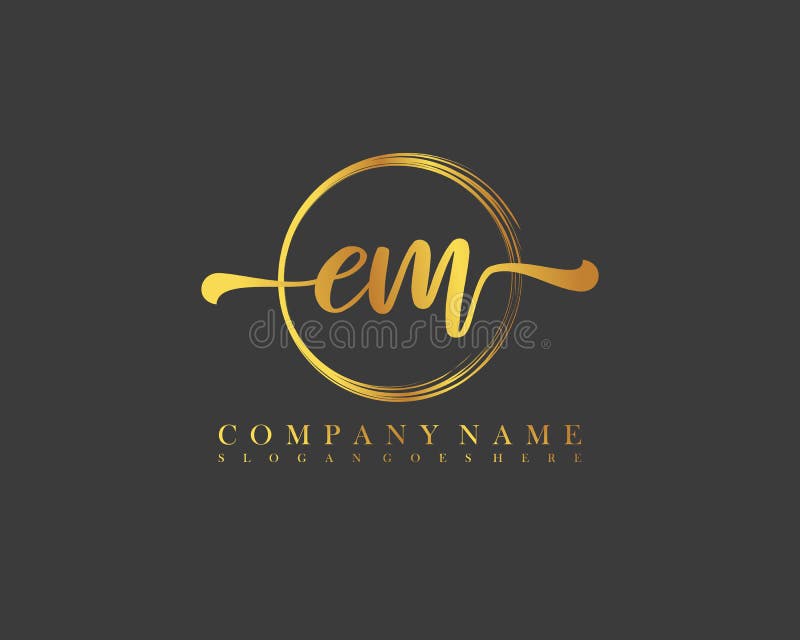 E M EM Initial Logo Signature Vector. Handwriting Concept Logo. Stock ... E M EM Initial Logo Signature Vector. Handwriting Concept Logo. Stock ...