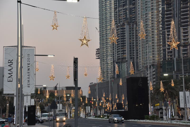 Emaar Boulevard in Dubai, UAE Editorial Photo - Image of arab, emirates ...
