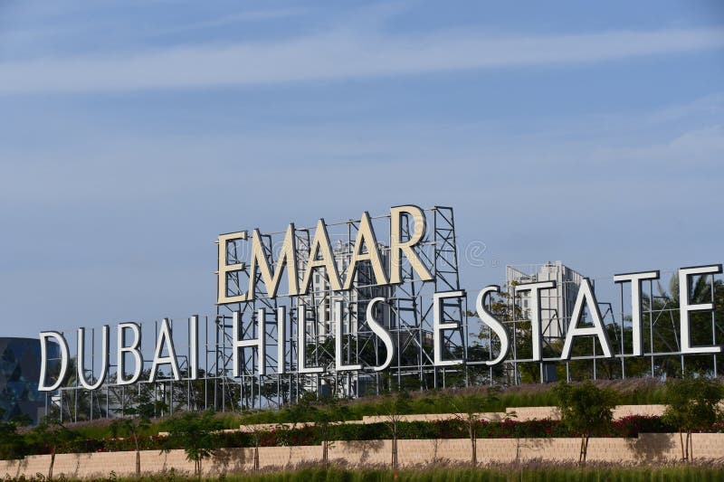 EMAAR Dubai Hills Estate in Dubai, UAE Editorial Photography - Image of ...