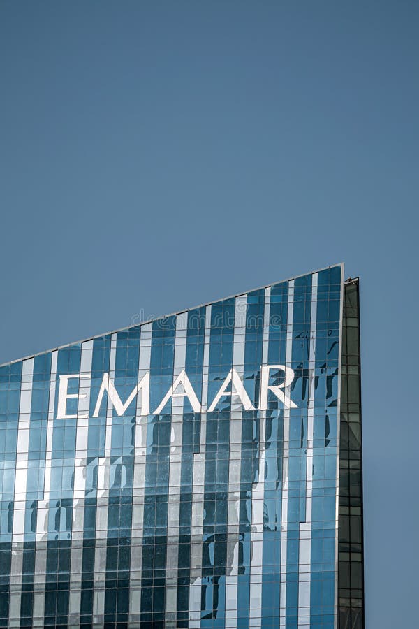 Emaar Properties Logo on Building Editorial Stock Image - Image of ...