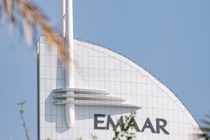 Emaar Properties Logo on White Building Editorial Stock Photo - Image ...