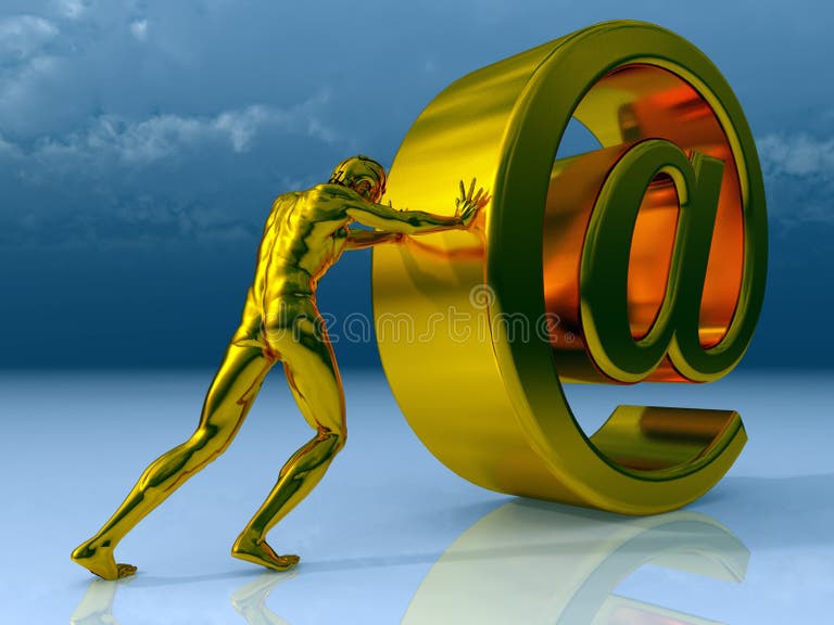 Email Figure Stock Illustrations – 1,734 Email Figure Stock ...