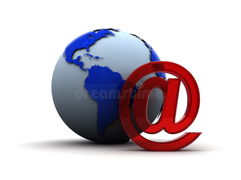 Email stock illustration. Illustration of email, render - 12577052