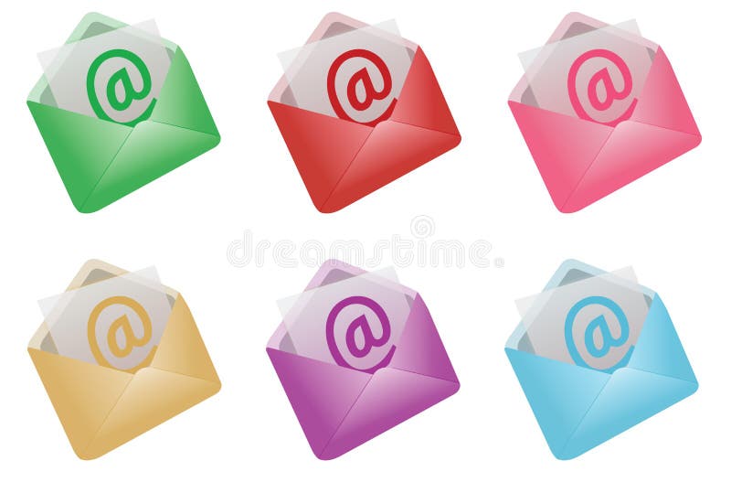 Email Icon Red Yellow Stock Illustrations – 1,966 Email Icon Red Yellow ...
