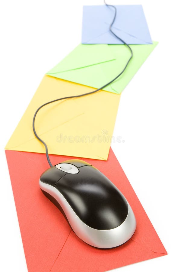 Email stock photo. Image of delivery, email, yellow, send - 4586864