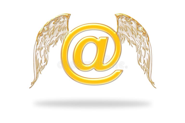 Email Symbol Wings Stock Illustrations – 808 Email Symbol Wings Stock ...