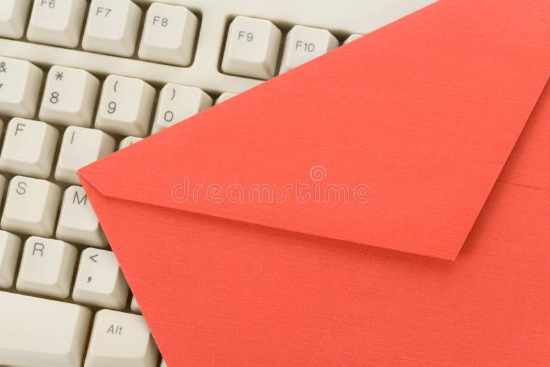 Email stock image. Image of email, keyboard, envelop, online - 9438501