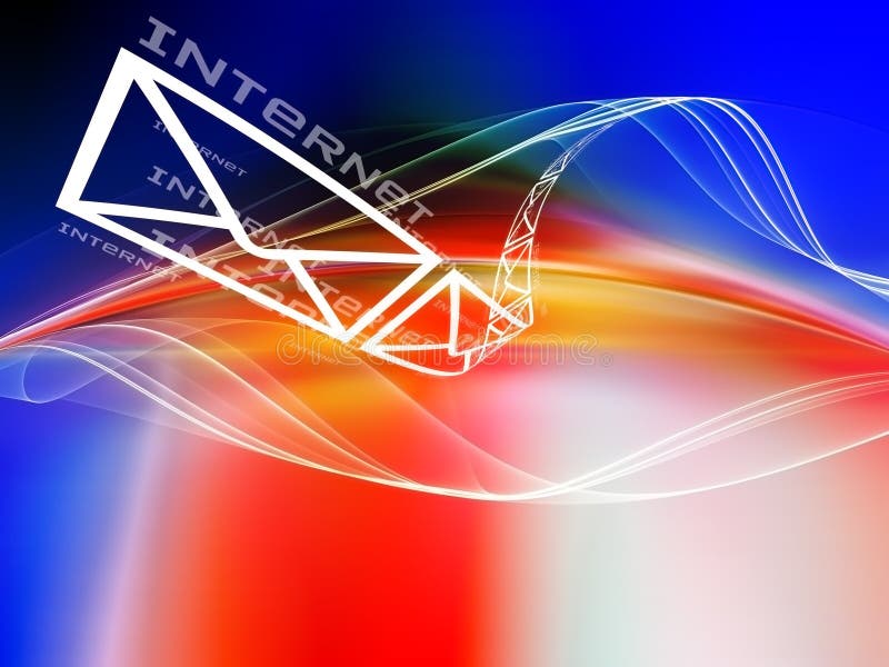 Email Abstract stock illustration. Illustration of abstract - 17882275