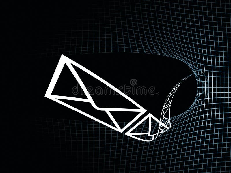 Email Abstract stock illustration. Illustration of dynamic - 19709848