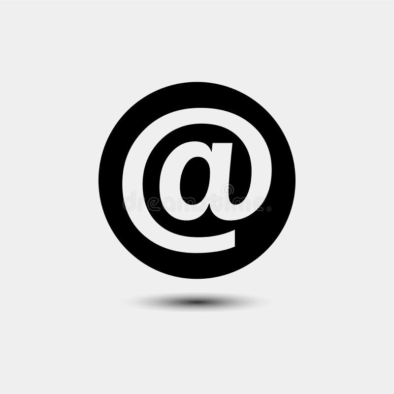 Gmail Black Icon Stock Illustrations – 79 Gmail Black Icon Stock ...