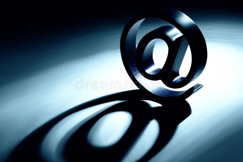 Email alias stock illustration. Illustration of metallic - 1828417