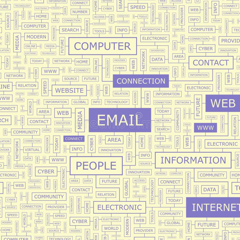 Email stock vector. Illustration of definition, backdrop - 35688026