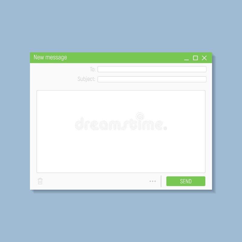 Gmail Template Stock Illustrations – 240 Gmail Template Stock ...