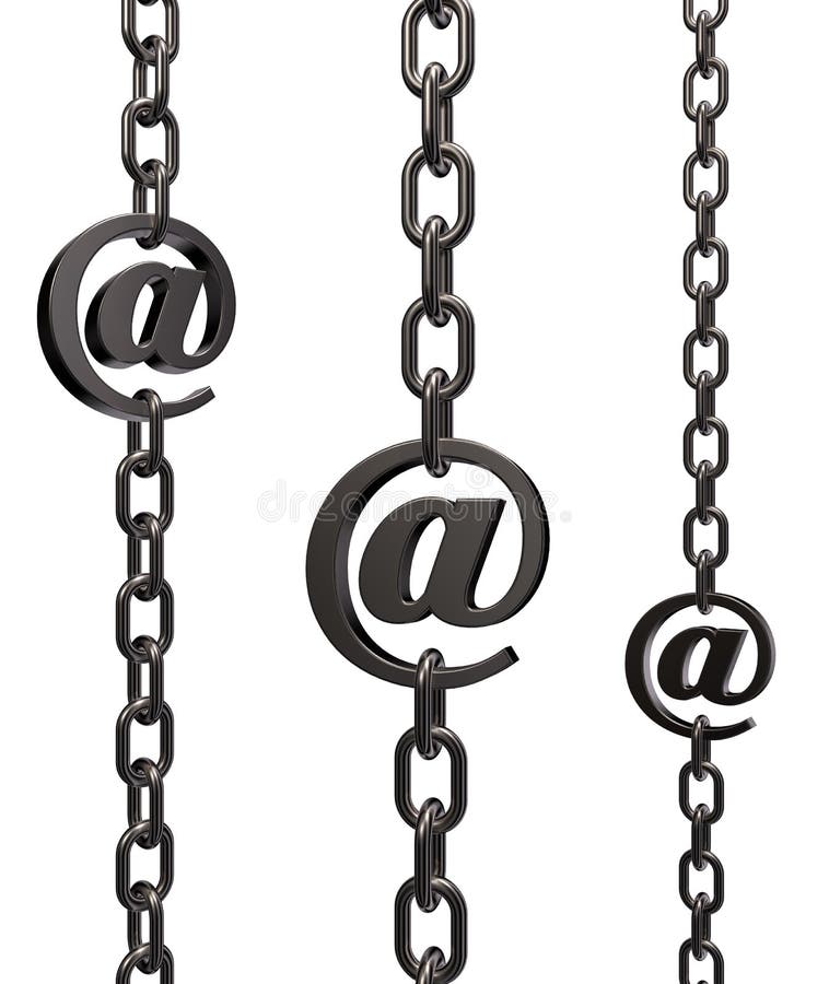 Email chains stock illustration. Illustration of message - 26872566