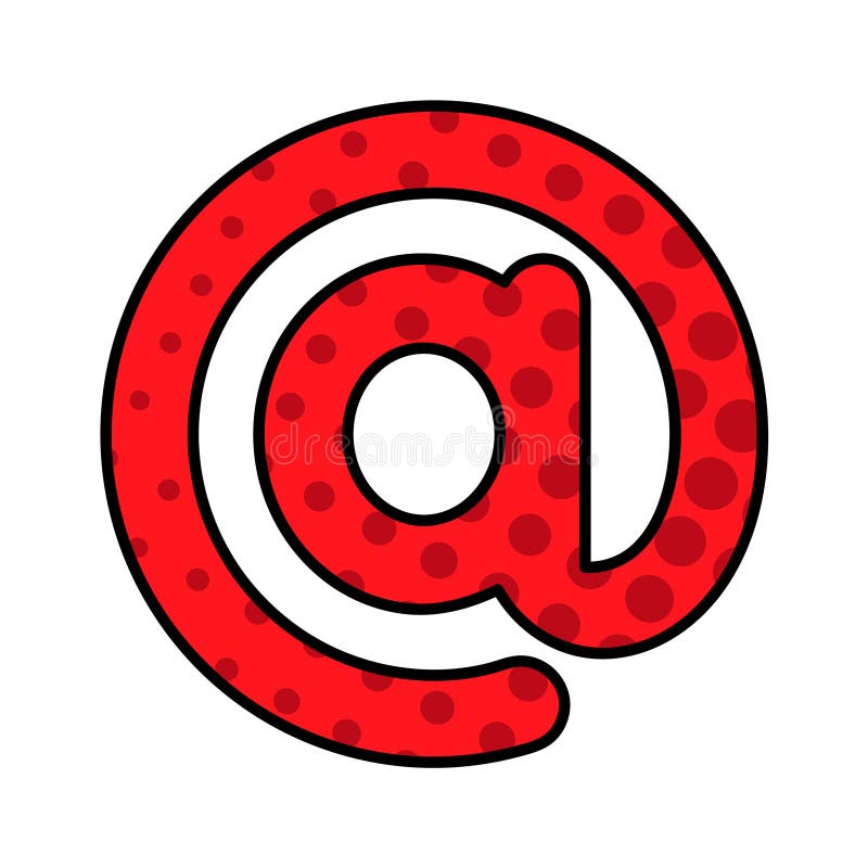 Email Comic Sign stock vector. Illustration of message - 276002419