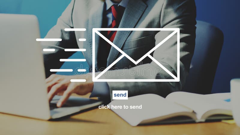 Email Communication Correspondance Envelope Concept Stock Photo - Image ...