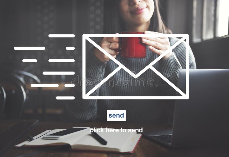 Email Communication Correspondance Envelope Concept Stock Photo - Image ...