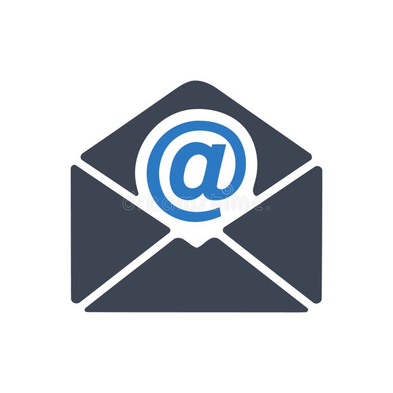 Email Communication Icon stock vector. Illustration of sign - 361702099