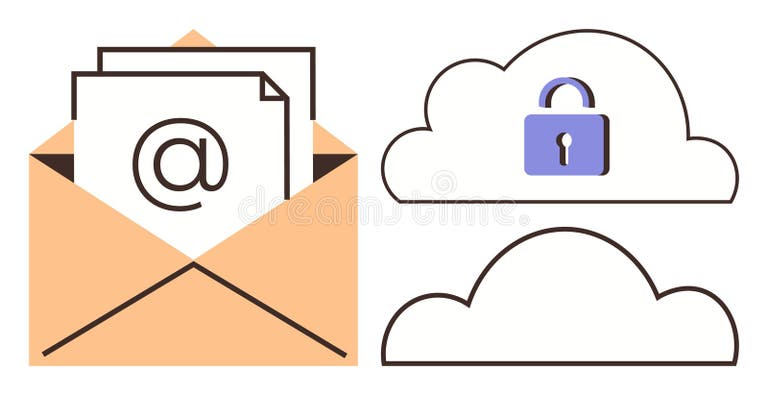 Email Communication Security with Cloud Storage and Privacy Lock Stock ...