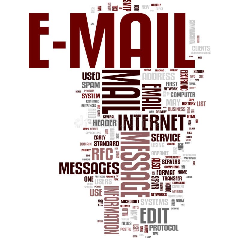 Social media - Word Cloud stock illustration. Illustration of pages ...