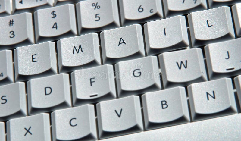 Email Computer Keys stock photo. Image of concept, address - 735808