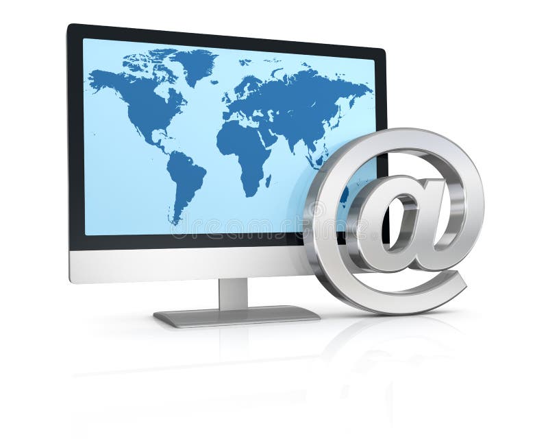 Email concept stock illustration. Illustration of electronic - 21768276